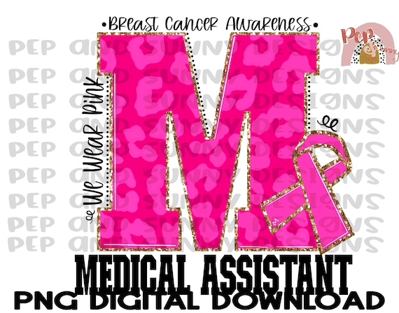 Medical Assistant Logo Pink