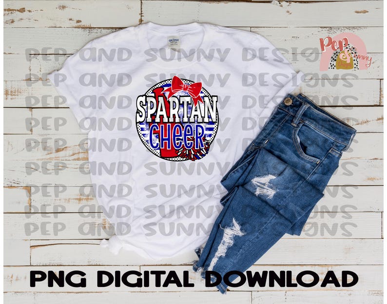 Spartan Cheer | Cheer Team Design | Dance Team Design | Megaphone | Bow ...