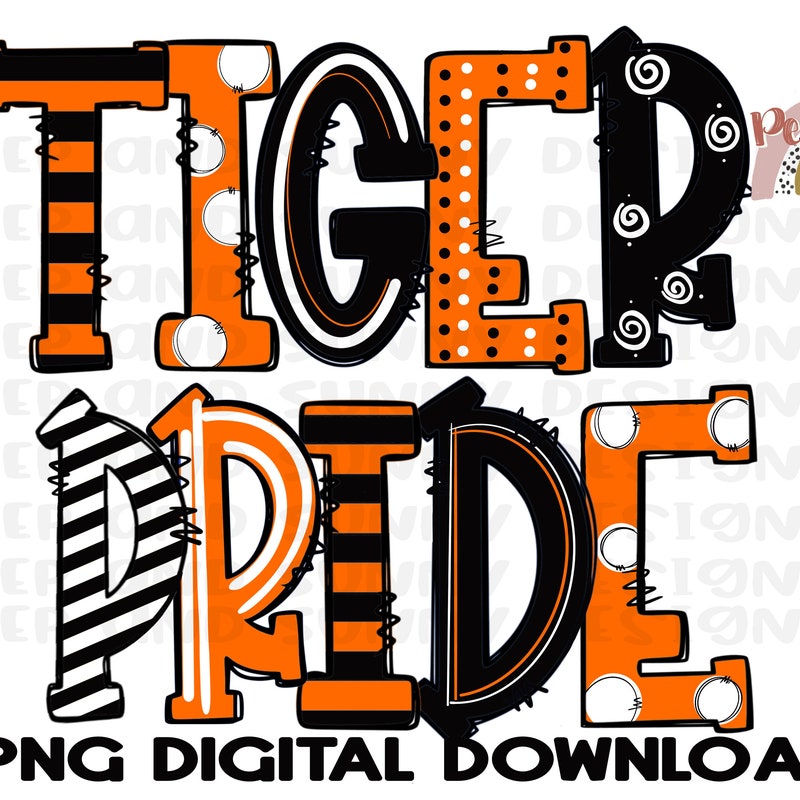 Tiger Pride - Etsy