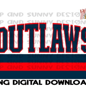 Outlaws | Spirit Tee | PNG Digital Download | Sublimation Design - Etsy