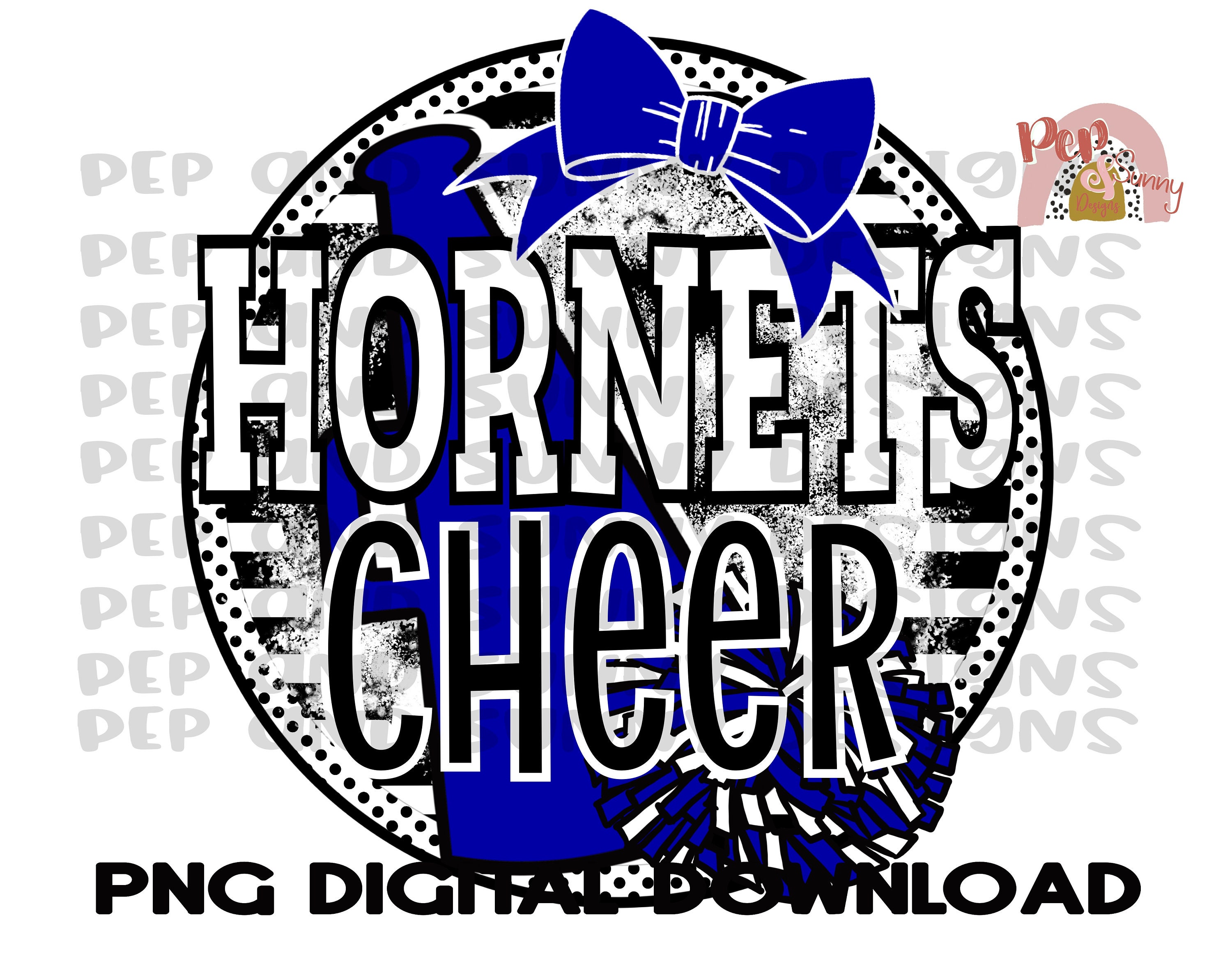 Hornets Cheer Royal Blue and Black | Cheer Team Design | Dance Team ...