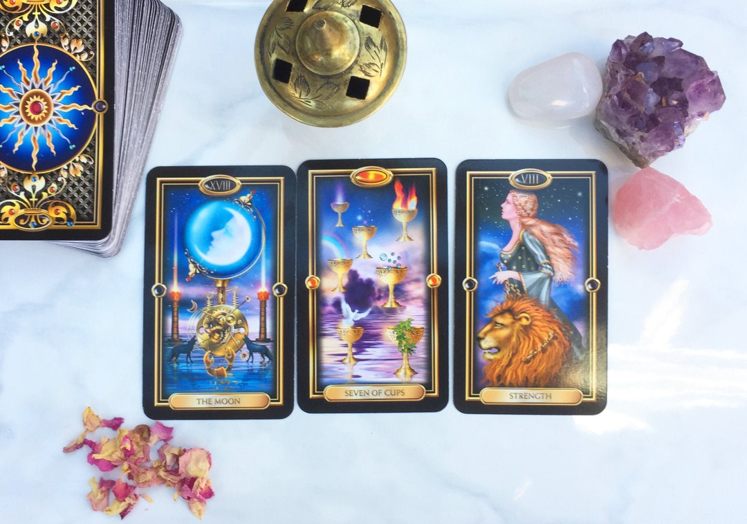Spirit Guide Connection Tarot Card Reading 3 Cards - Etsy