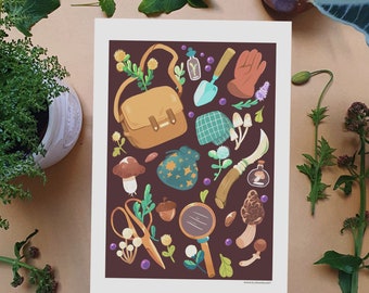 Foraged Art - Etsy
