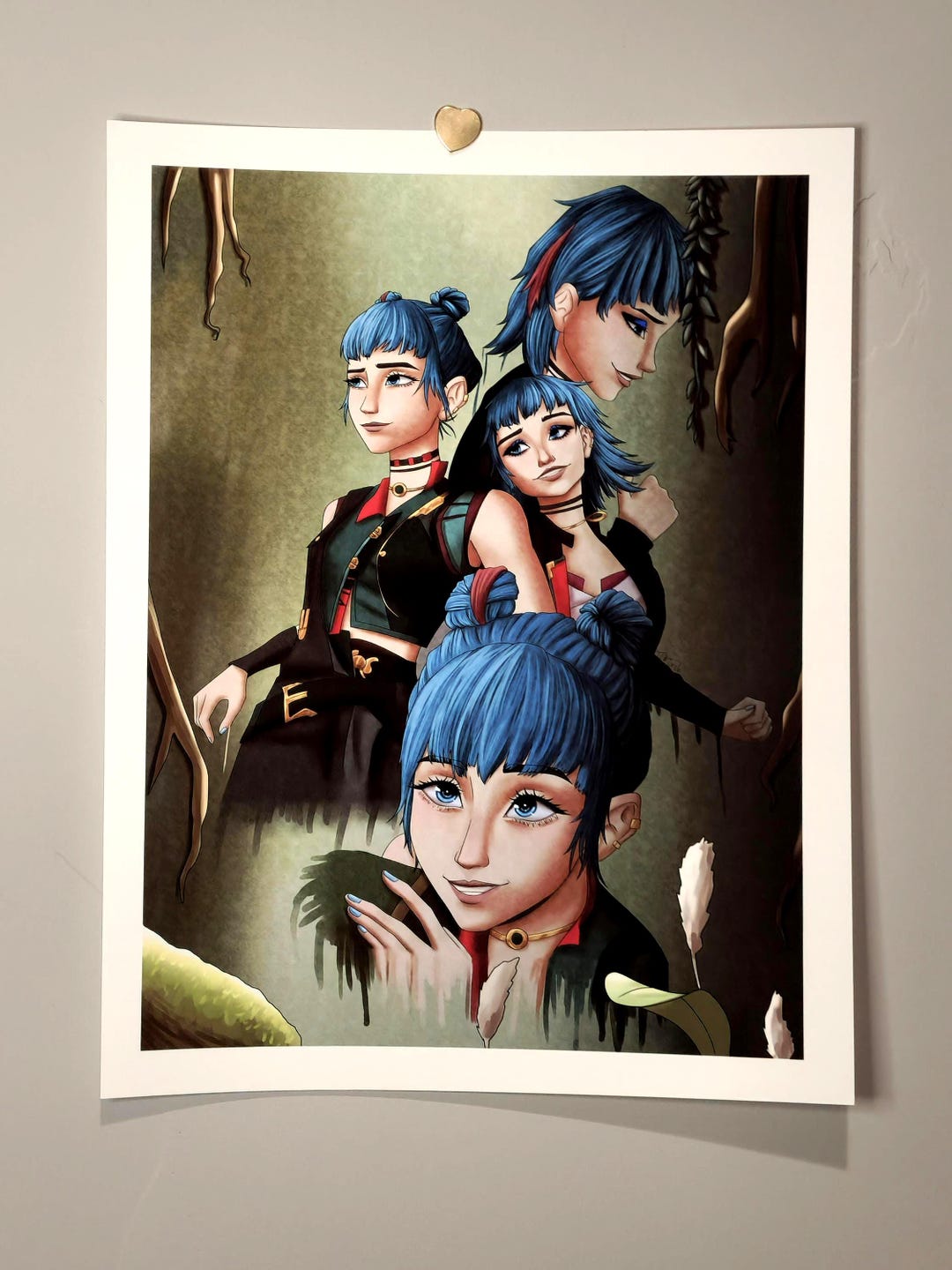 Powder (jinx) Print - Etsy