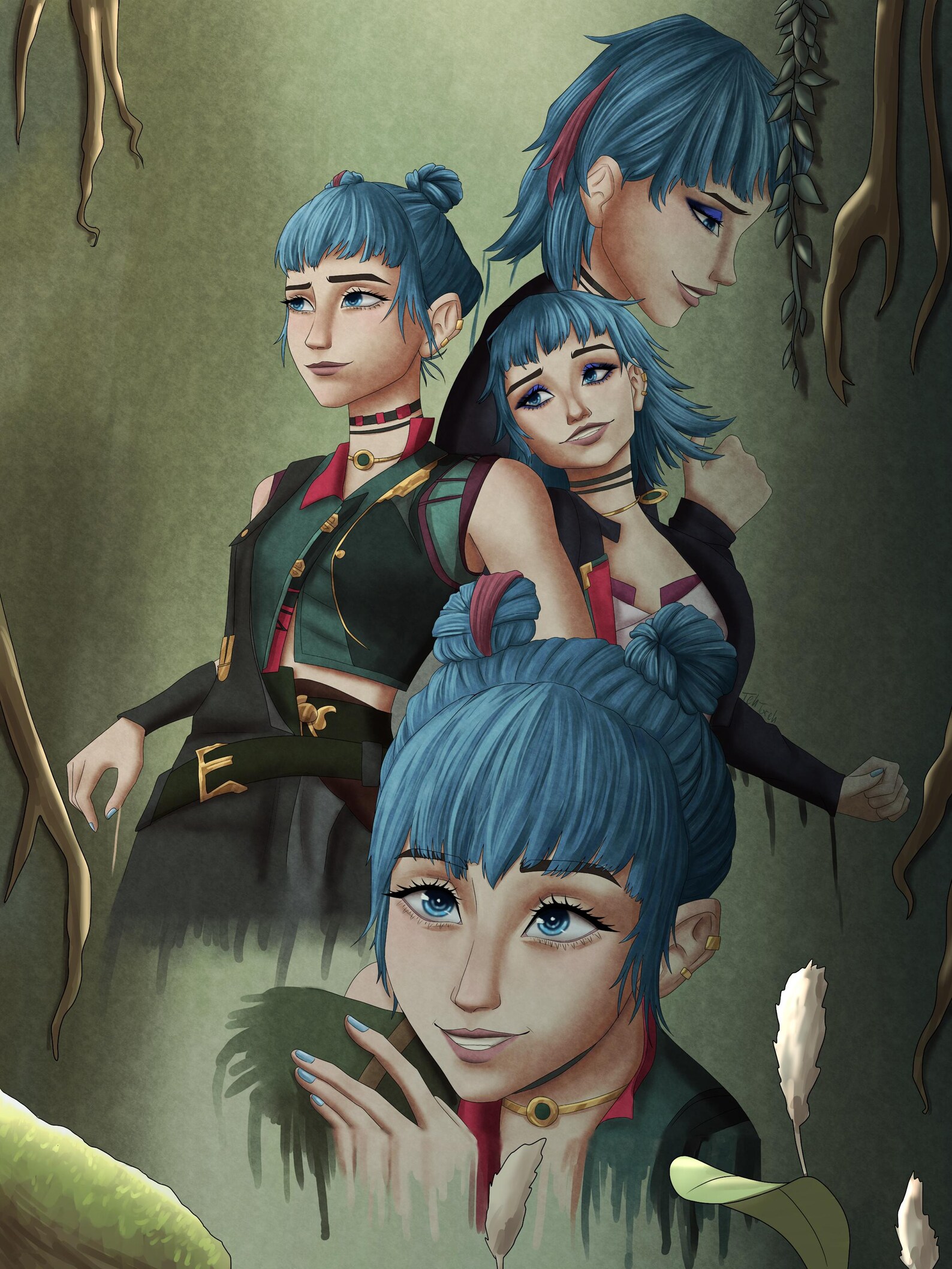 Powder (jinx) Print - Etsy