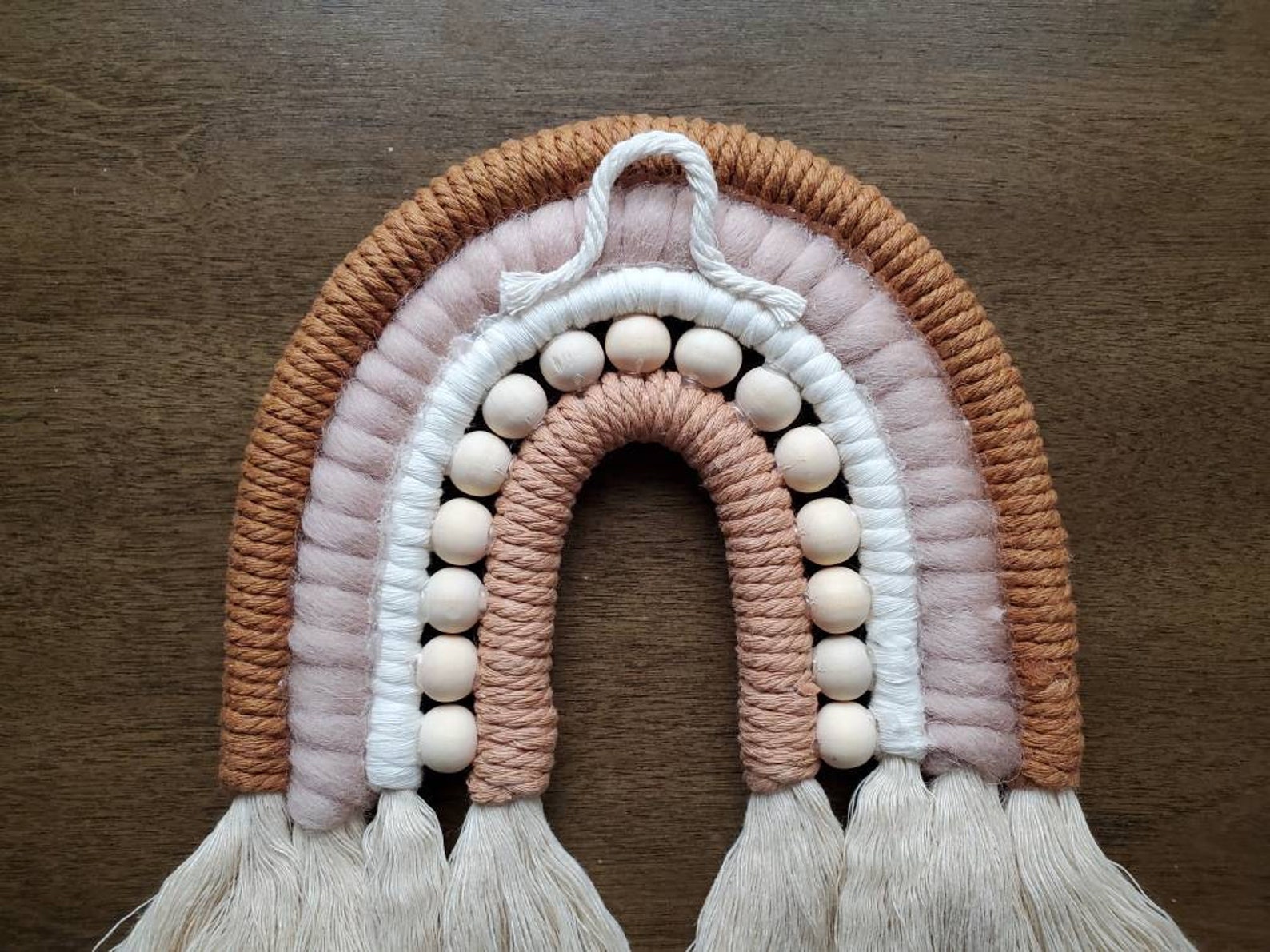 Boho Rainbows Individual Mini Rainbows Boho Baby Wood Bead - Etsy