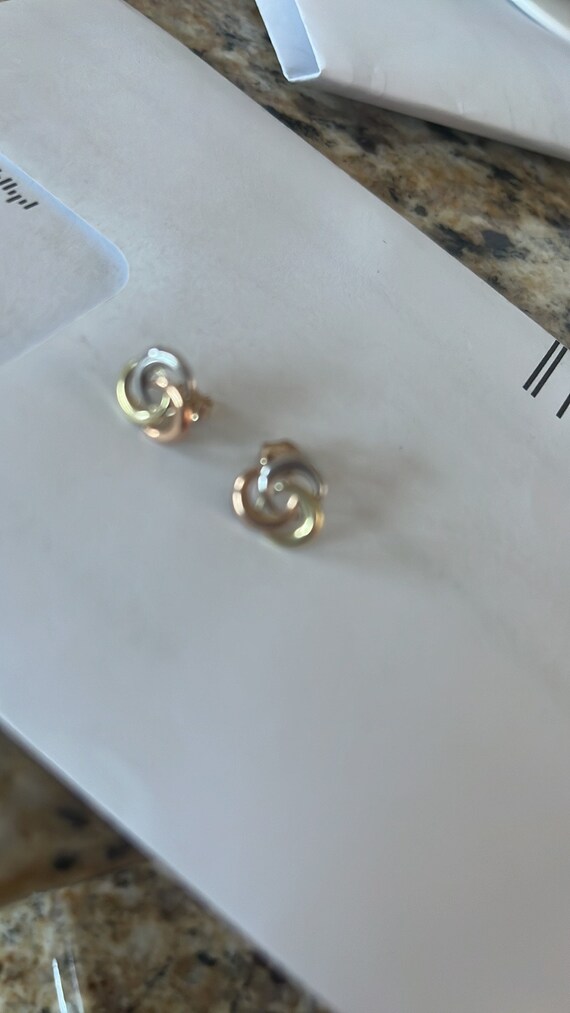 vintage 14k tricolor - Gem