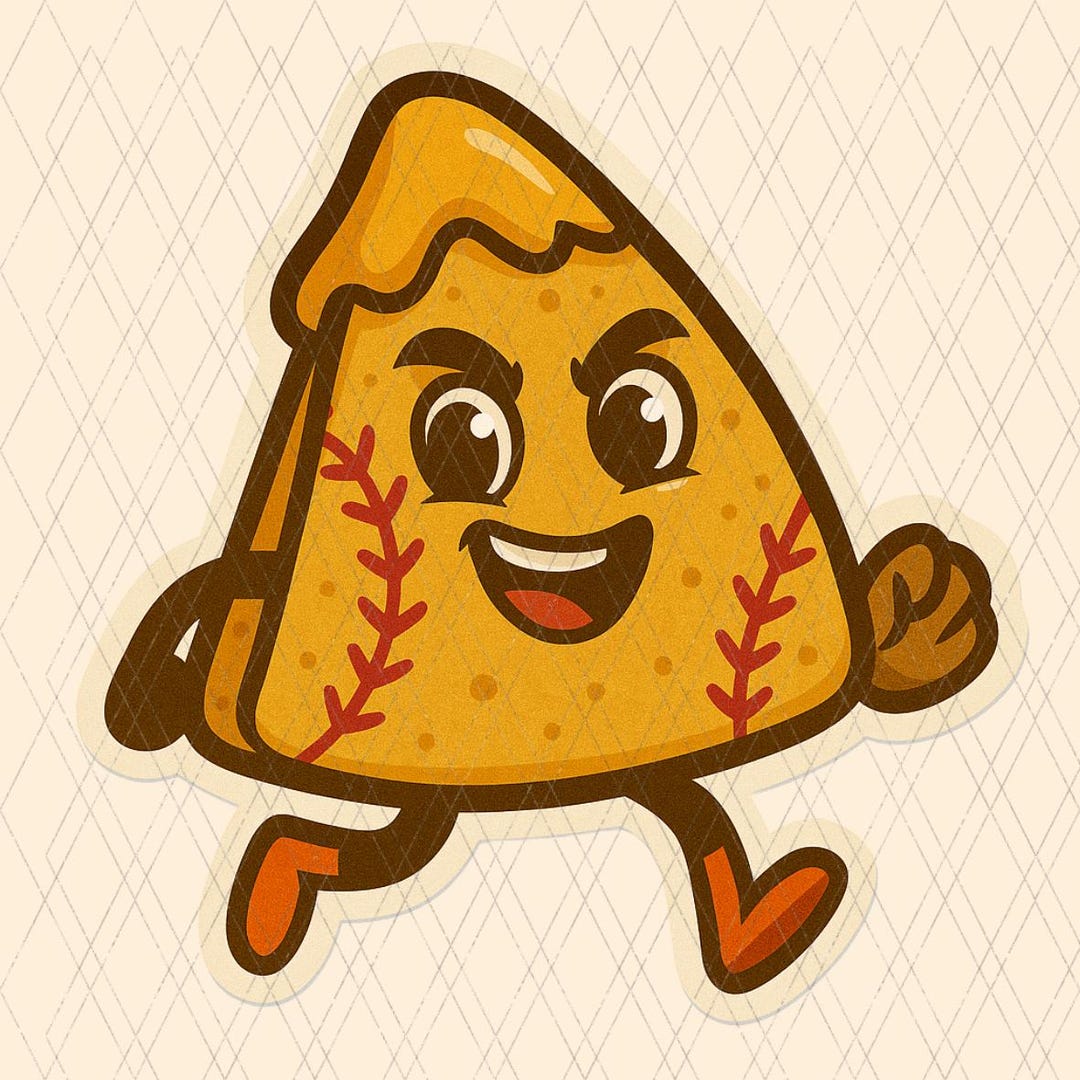 Taco Nacho Fiesta Baseball Team Sticker Pack | Cute Baseball Taco ...