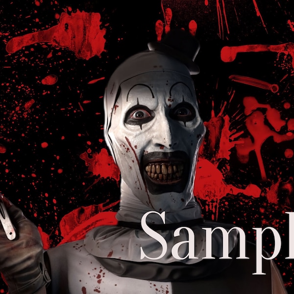 Art the Clown Terrifier Svg Png - Etsy