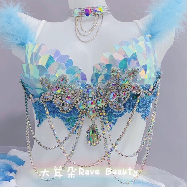 Rave Bra - Etsy