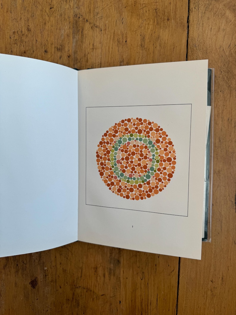 Ishihara's Design Charts for Colour-blindness: Unlettered Persons ...