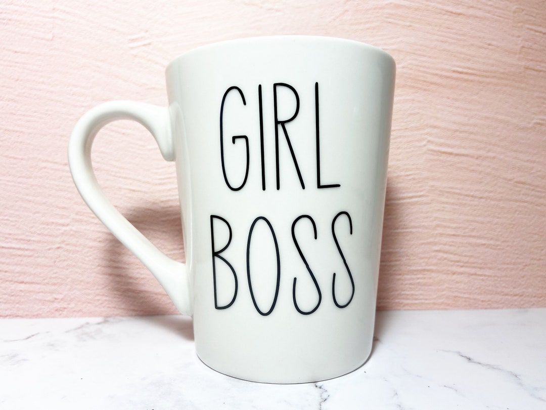 Girl Boss Mug-girl Boss Cup-inspirational Mug-entrepreneur Mug ...