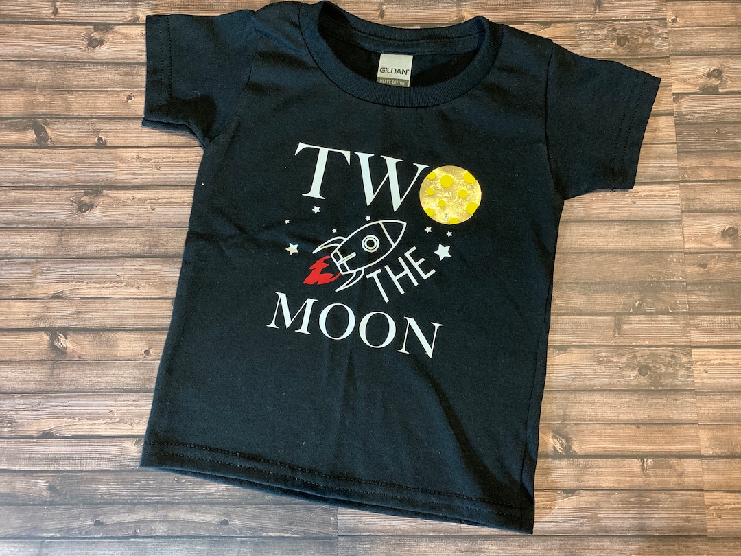 Two the Moon Shirt-two the Moon Birthday Shirt-two the Moon Party ...