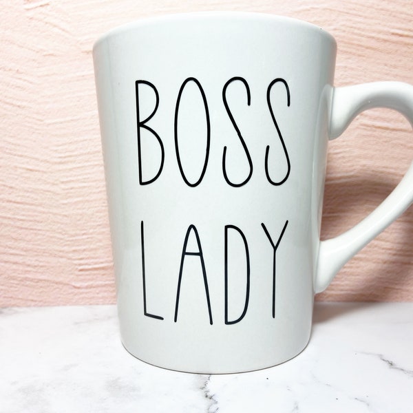 Boss Lady Mug - Etsy