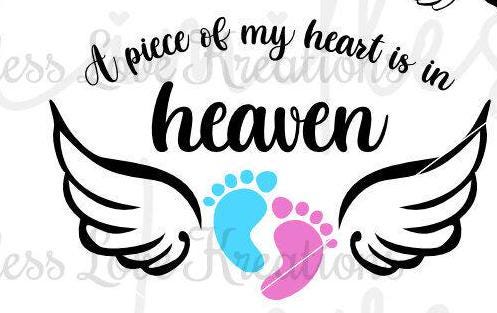 Miscarriage Svg-baby and Infant Loss Svg-baby Loss Memorial Svg-angel ...