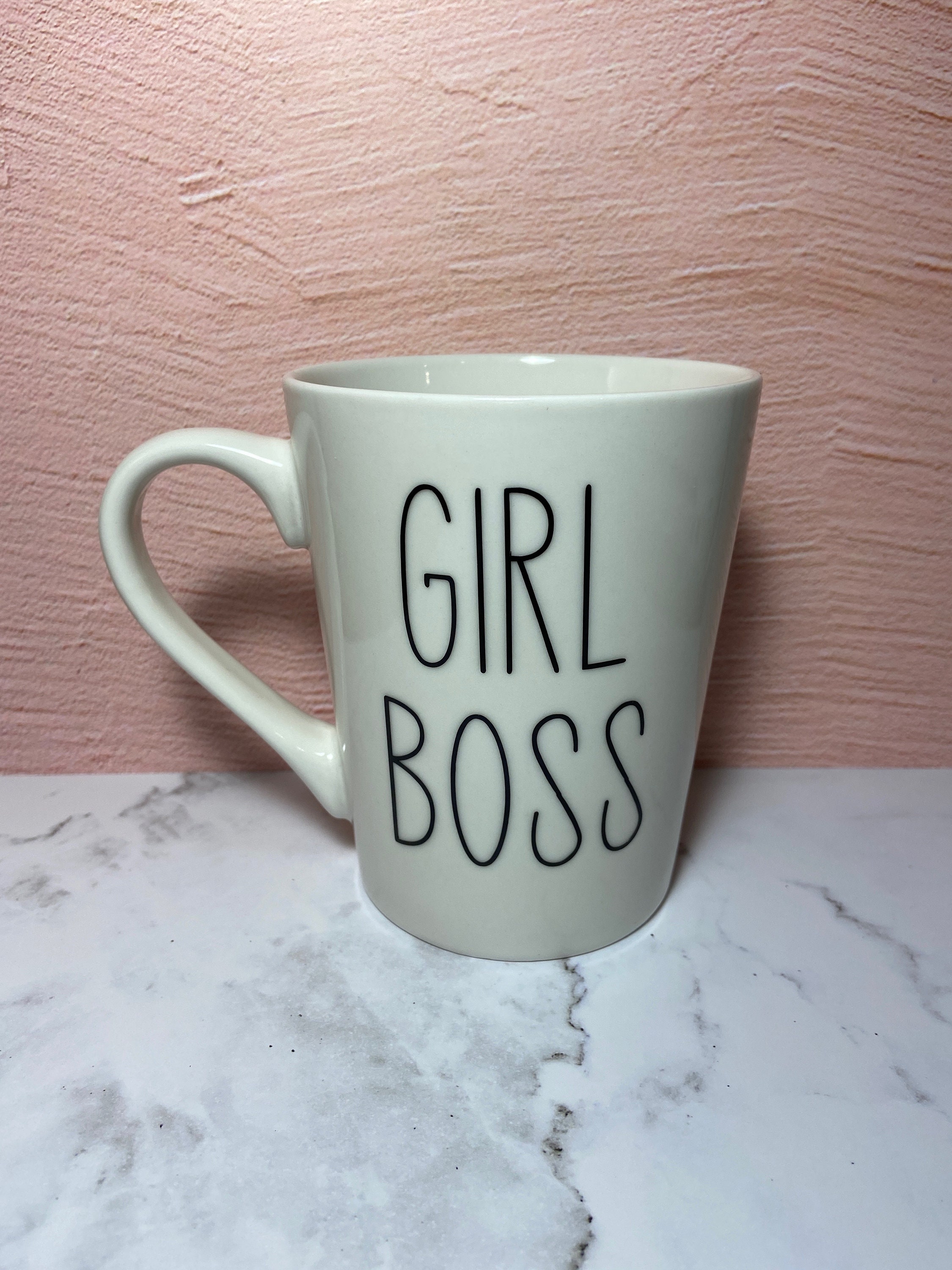 Girl Boss Mug-girl Boss Cup-inspirational Mug-entrepreneur - Etsy