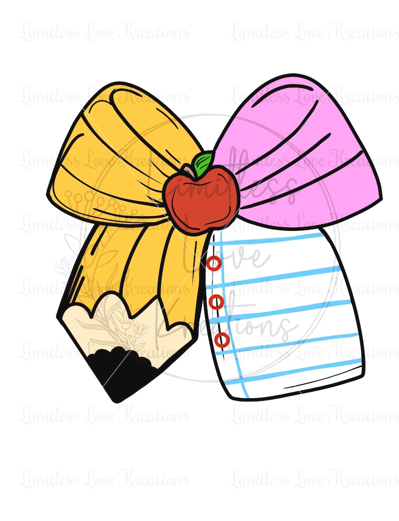 Teacher Appreciation Png-teacher Coquette Bows Png-pencil Bow Png ...
