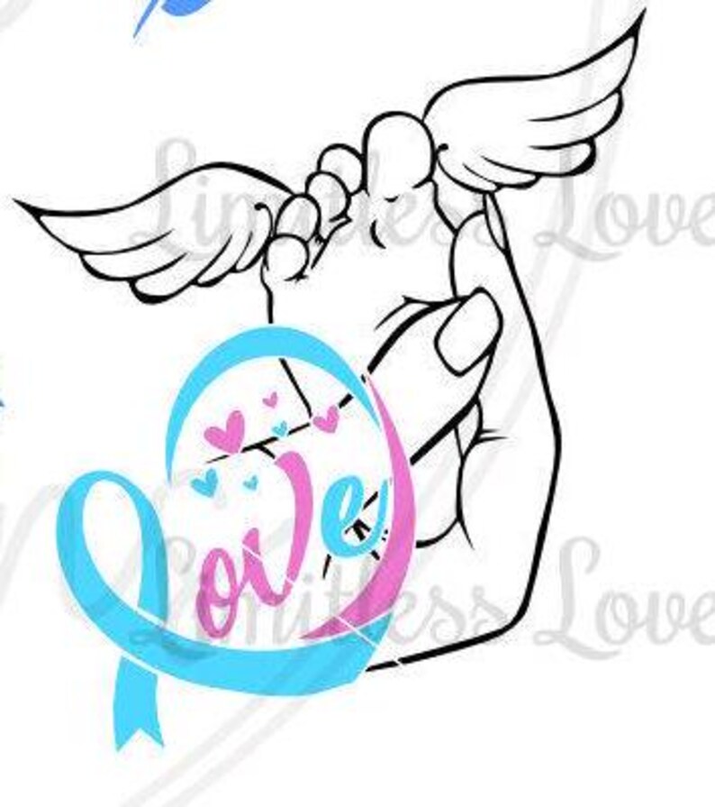 Miscarriage Svg-baby and Infant Loss Svg-baby Loss Memorial Svg-angel ...