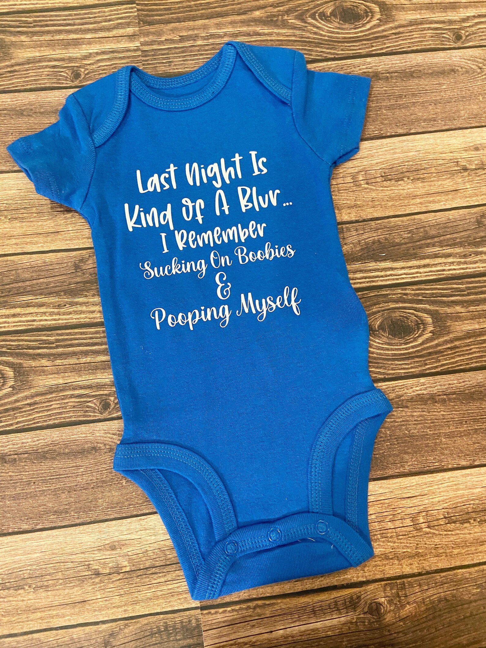 Last Night is a Blur Onesie-funny Baby Onesies-inappropriate - Etsy