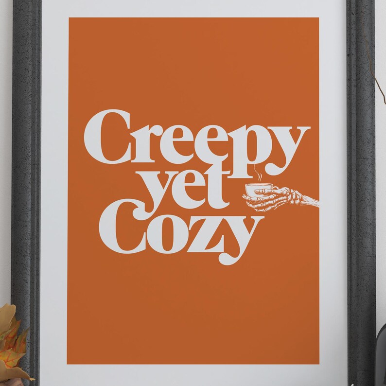 Retro Halloween Poster Set: 1980s Style Fall Prints (digital Download ...