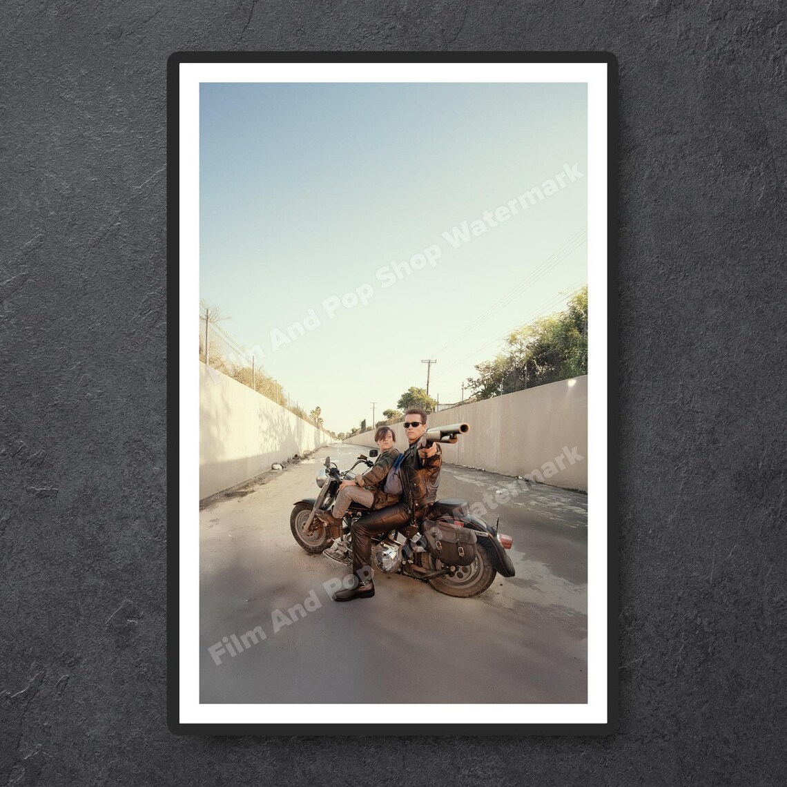 Escape From the Future - Terminator 2 Judgement Day Poster // Arnold ...