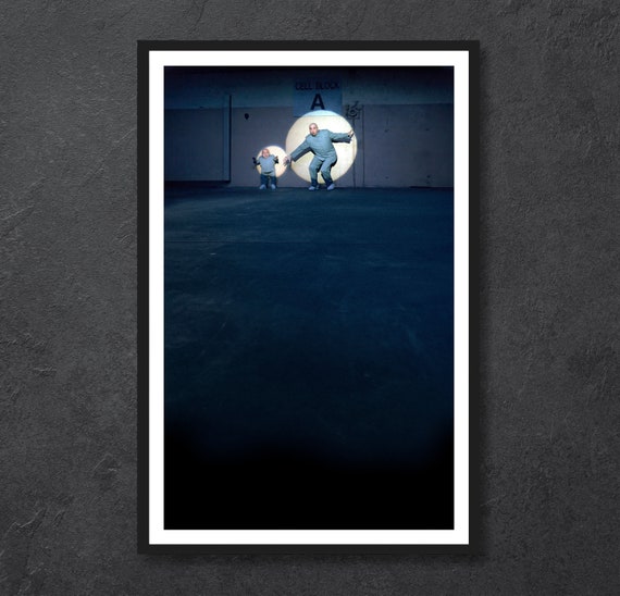 Dr Evil Jailbreak Poster // Austin Powers // Mike Myers // - Etsy