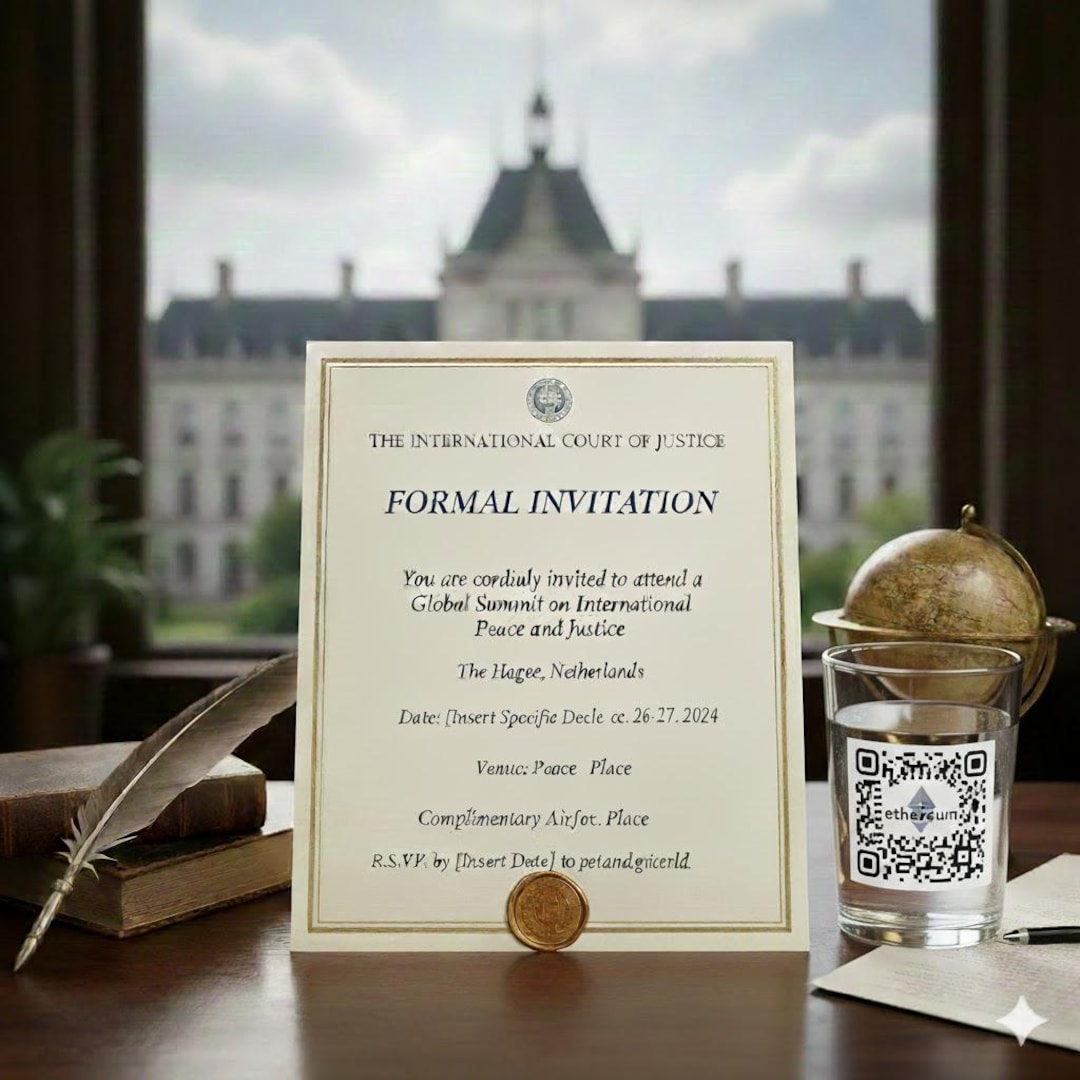 Formal Global Summit Invitation - Etsy