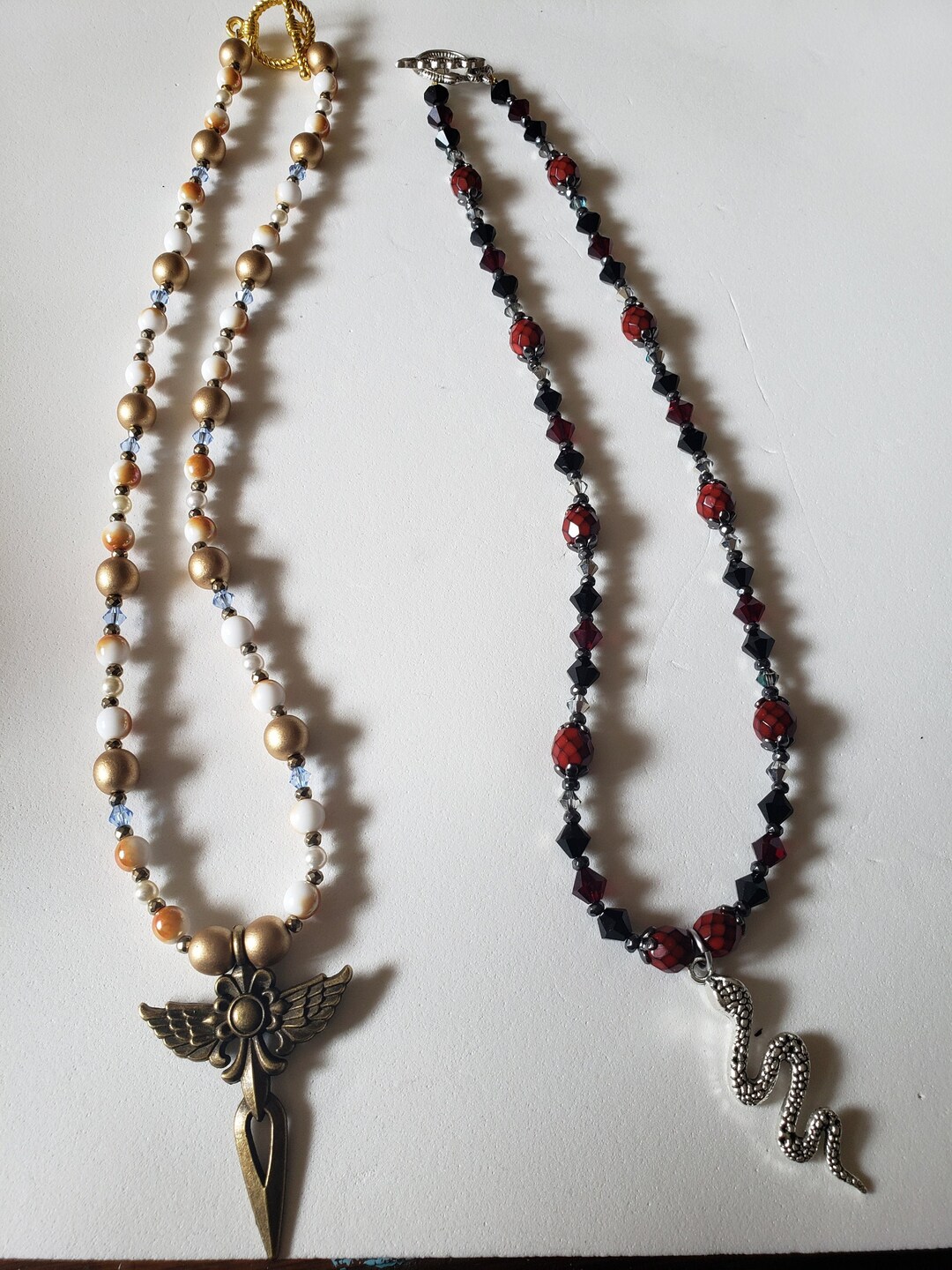 Angelic Tartan and Serpent of Eden Set - Etsy