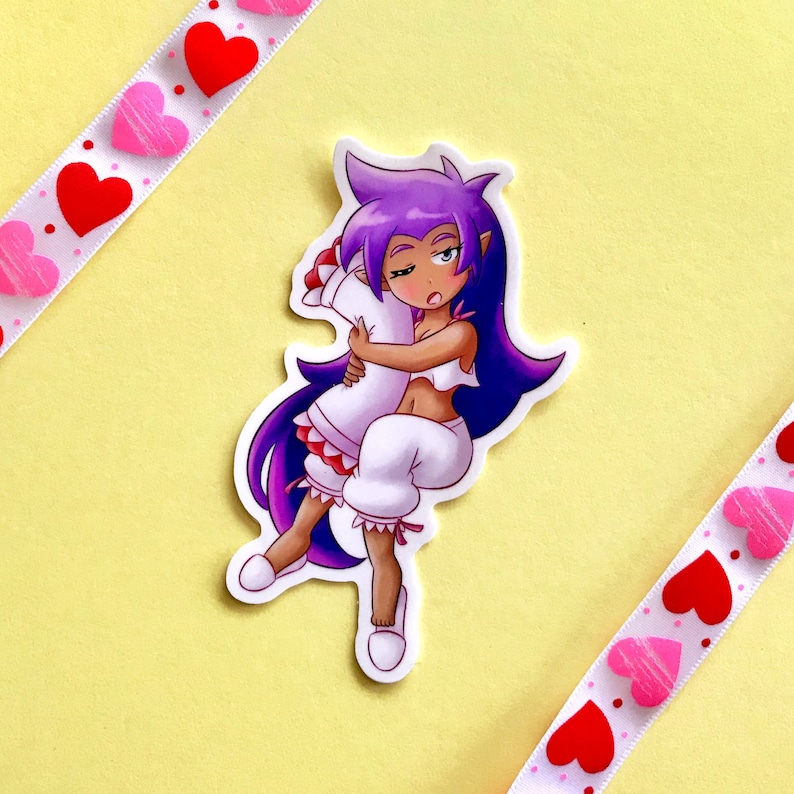 Shantae Alternate Outfit 3x3 Vinyl Stickers - Etsy