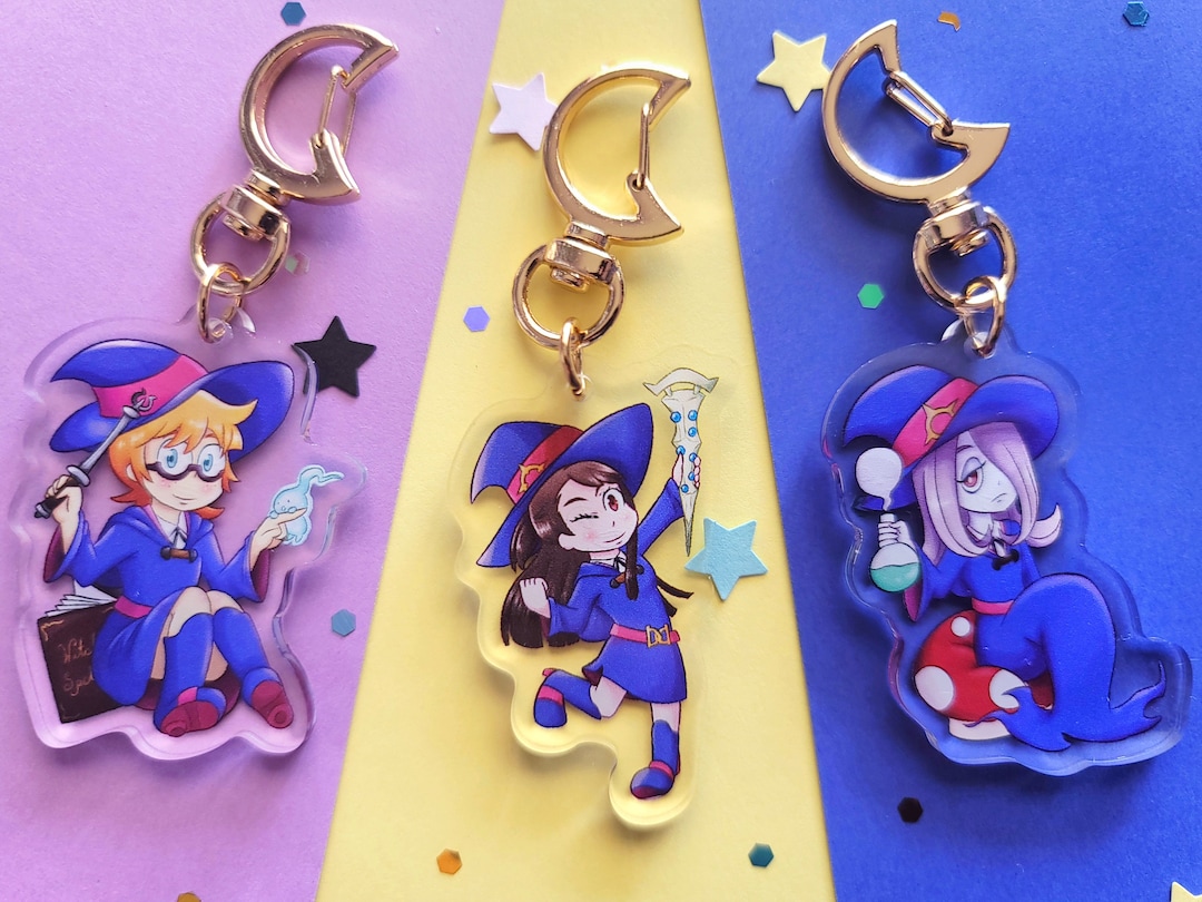 Little Witch Academia 2"inch Keychains - Etsy