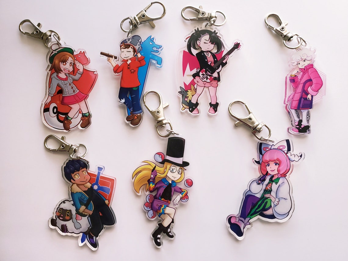 Pokemon Sword Shield Adventure Manga Protag/rivals - Etsy