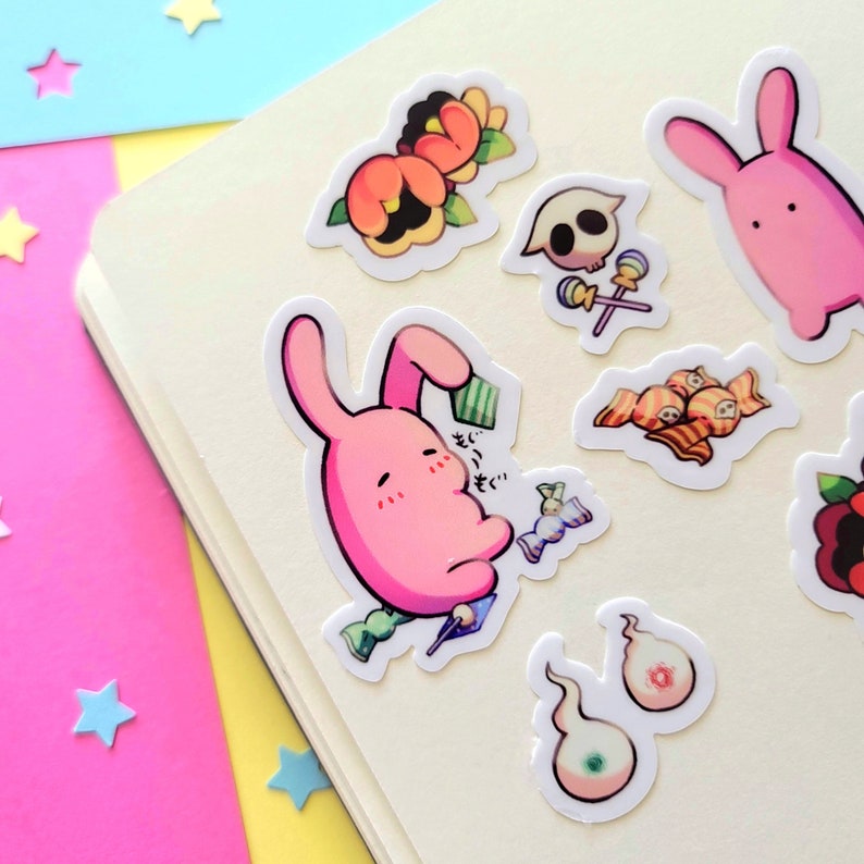 Toilet Bound Hanako-kun Mokke Sticker Sheets 6x8 Inch - Etsy