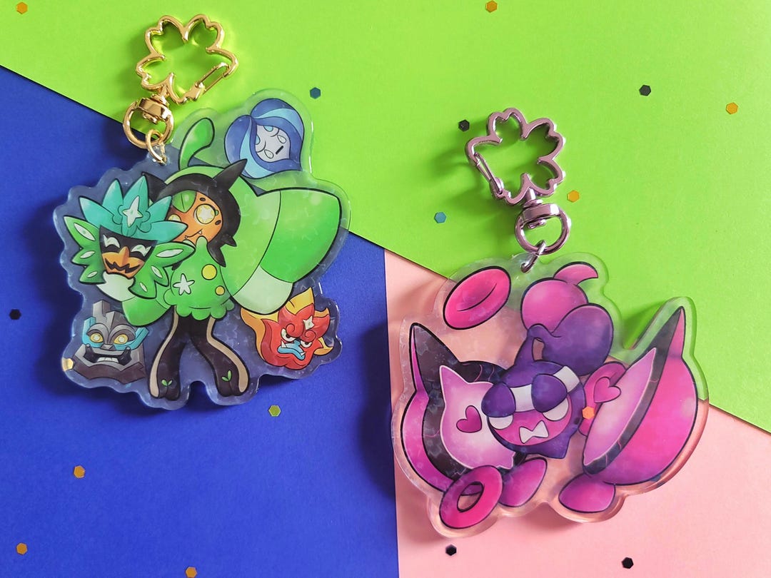 Pokémon Scarlet and Violet Teal Mask Ogerpon and Pecharunt 3in ...