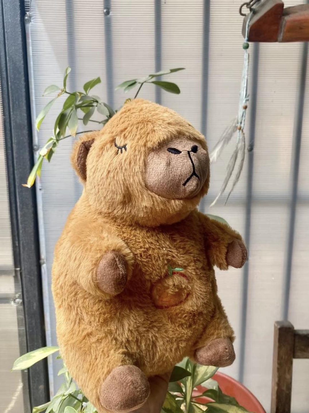 Cute Breathing Capybara Stuffed Animal - Etsy
