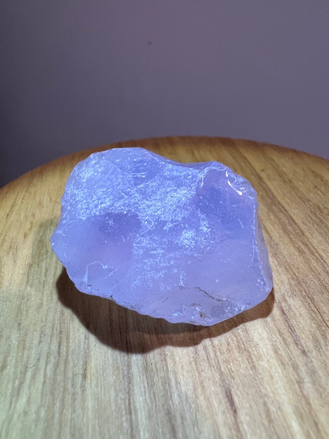 110 Crt Gorgeous Rare Lavender Quartz. Healing Crystal. Facet Rough. - Etsy