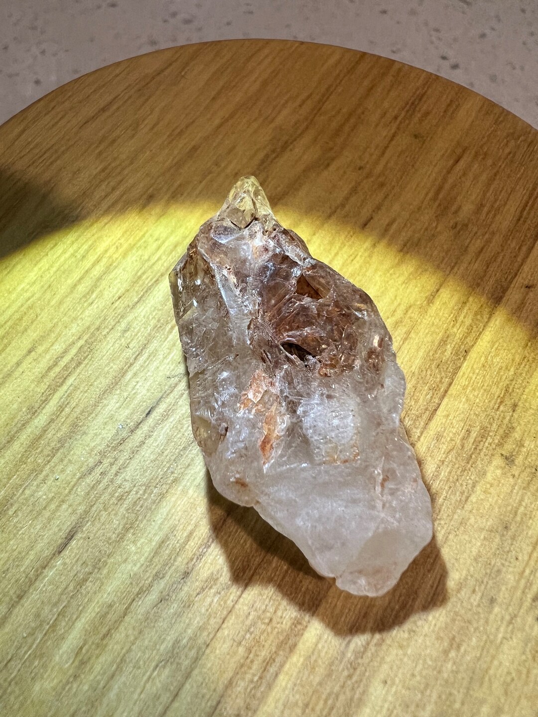 73 Crt Elestial/skeletal Raw Natural Clear Quartz Crystal. Healing ...