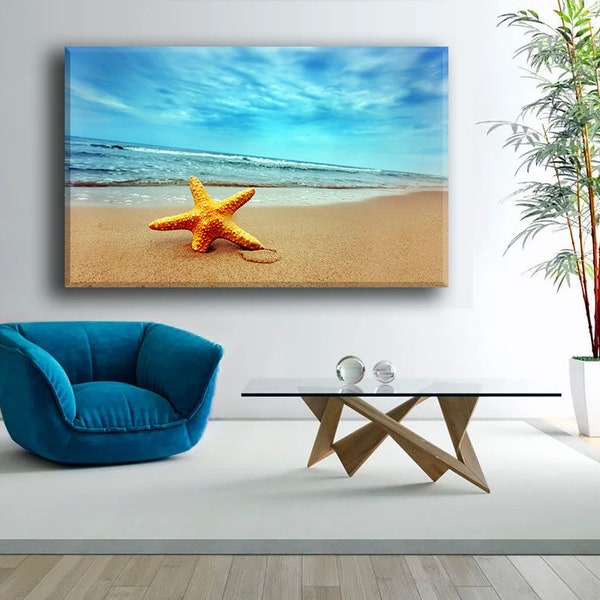 Extra Large Ocean Canvas Wall Art - Etsy