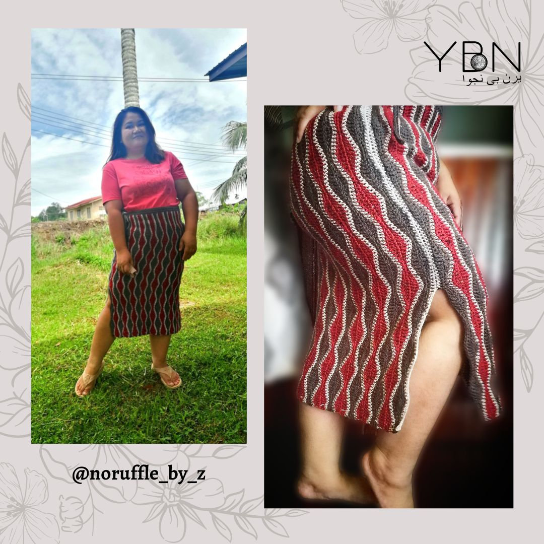 Wavy Waves Skirt crochet Pattern - Etsy