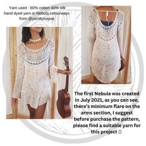 Nebula Beach Cover-up (a Crochet Pattern) - Etsy