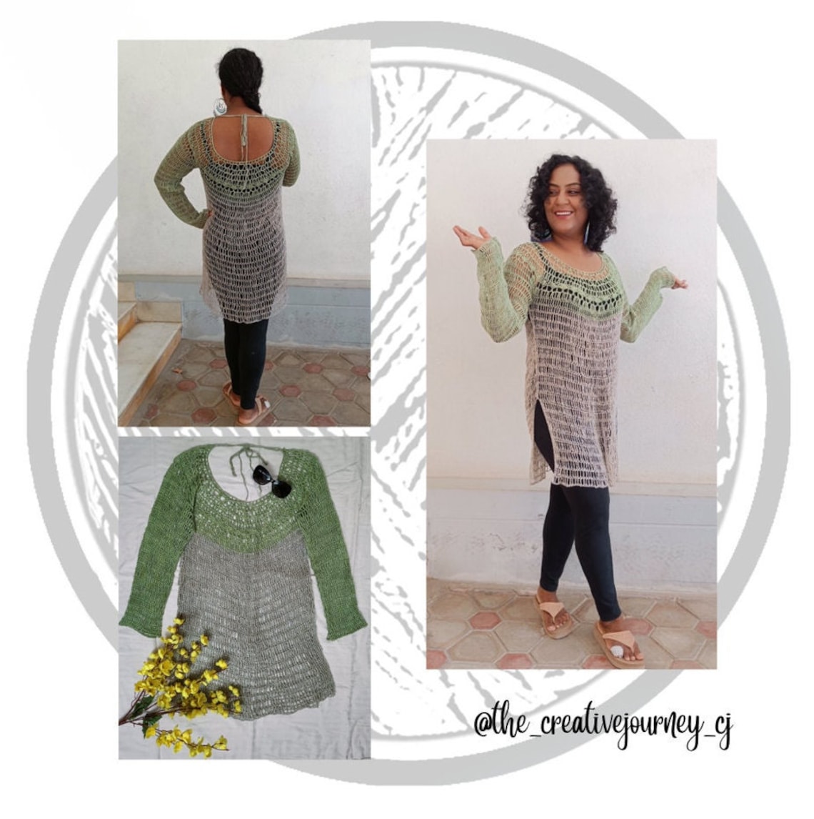 Nebula Beach Cover-up a Crochet Pattern - Etsy