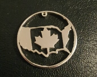 Hand Cut Coin | Etsy