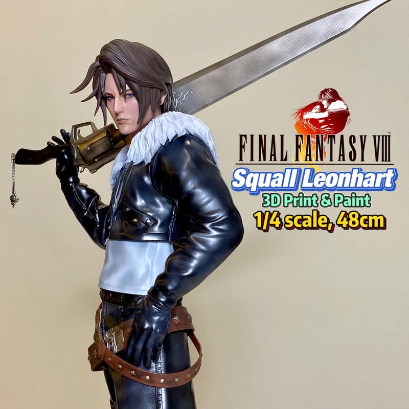 Squall Leonhart - Etsy