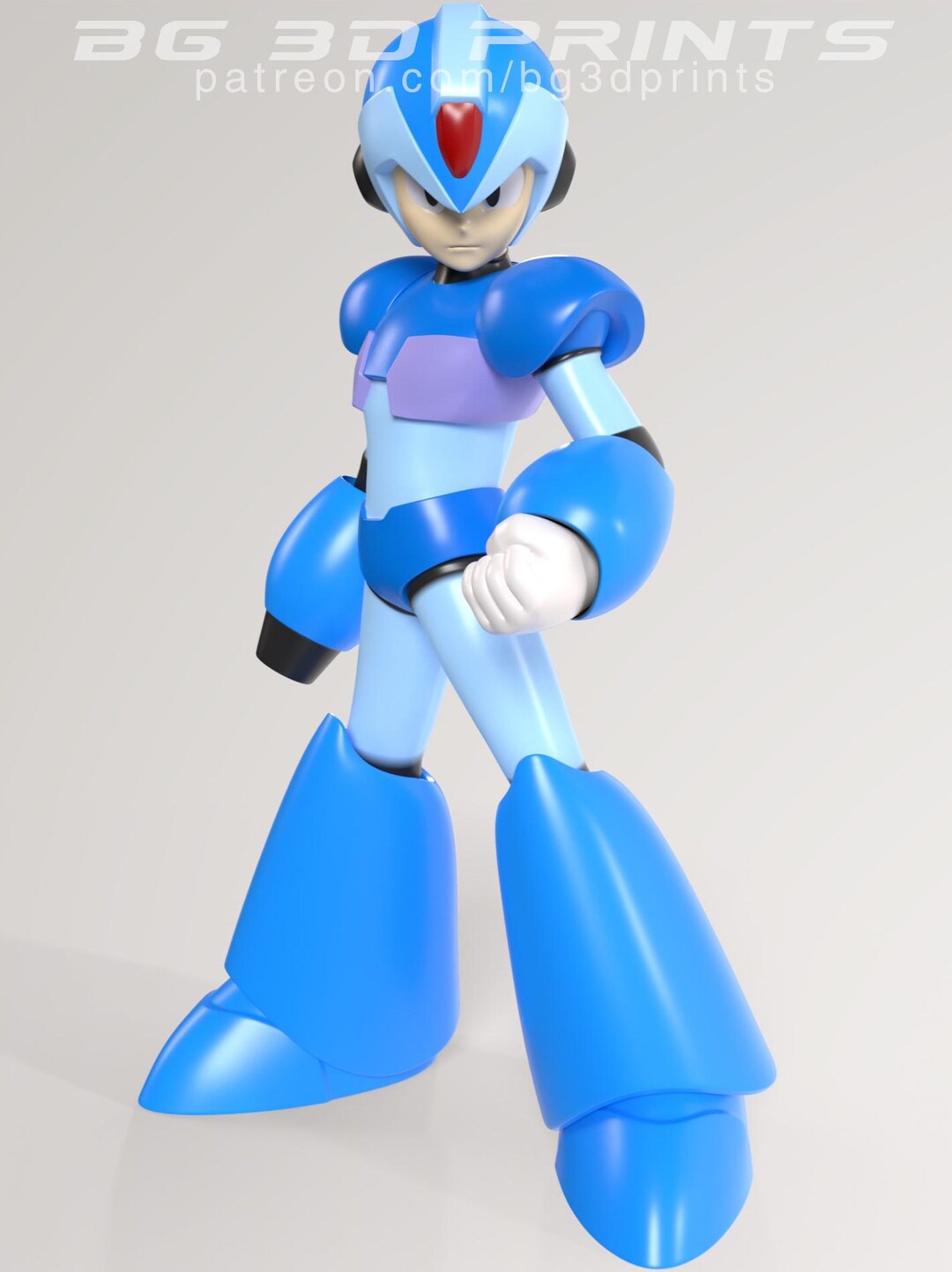 Megaman X Fanart 3D Print STL File - Etsy