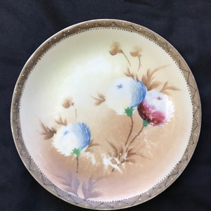 Set of 6 - 1930's NIPPON the JONROTH STUDIOS Art Plates Blue, Purple ...