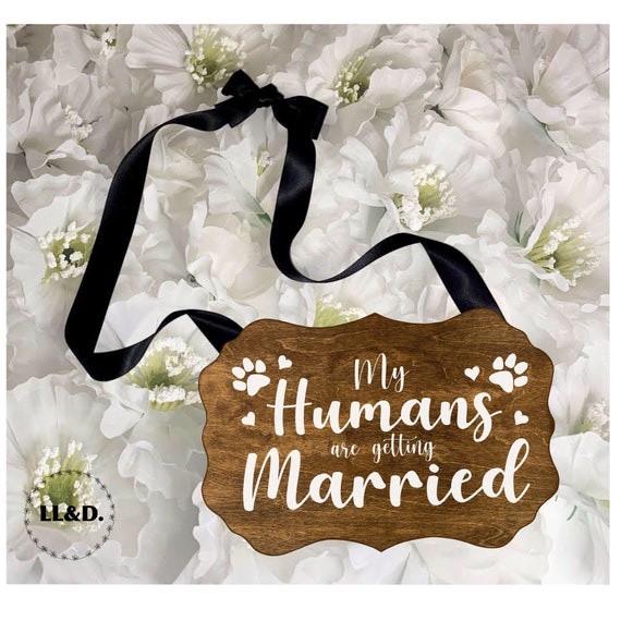 Dog Engagement Announcement Sign Dog Proposal Custom - Etsy Canada