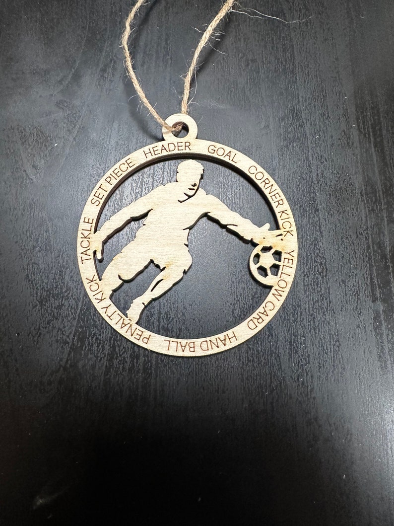Soccer Soccer Goalie Stadium Series Christmas Ornament - Male and ...