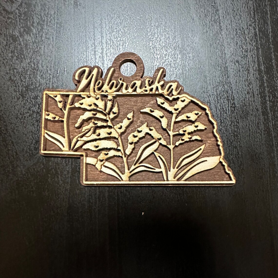 Nebraska State Flower Ornament - 3d Ornament - Christmas Ornament ...