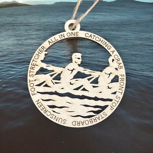 Rowing Team Stadium Series Christmas Ornament - Male and Female ...