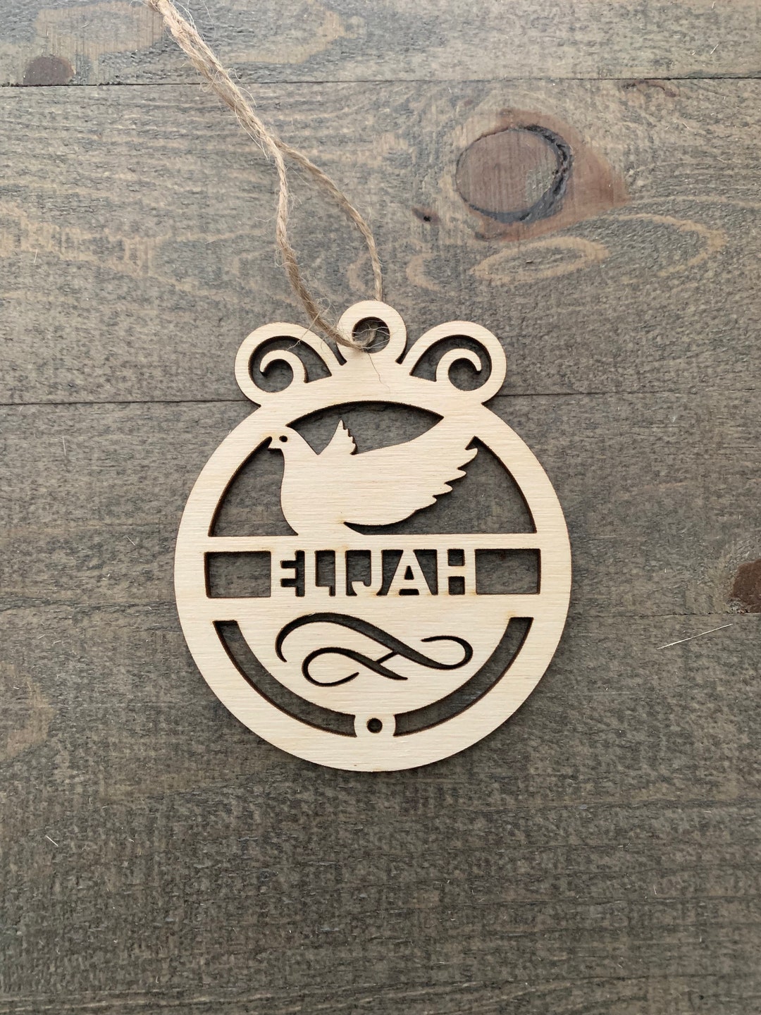 Personalized Dove Christmas Ornament Perfect Gift for a Loved One. Can ...