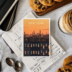 Set of 5 New York Cards - Etsy UK